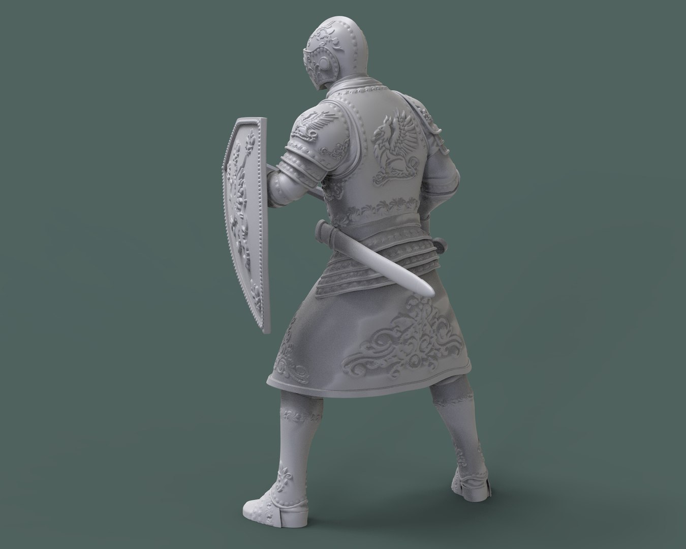 3D Knight Print Model - TurboSquid 1729816