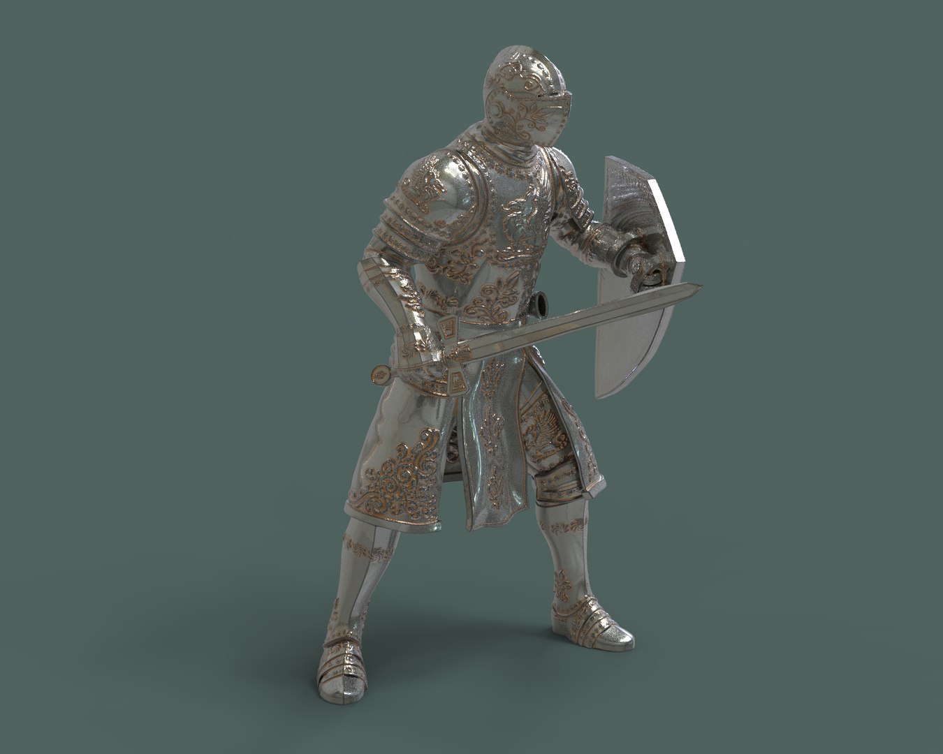 3D Knight Print Model - TurboSquid 1729816