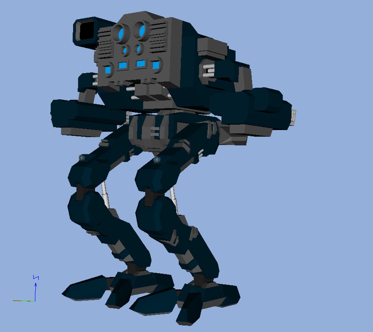 3d bipedal tank