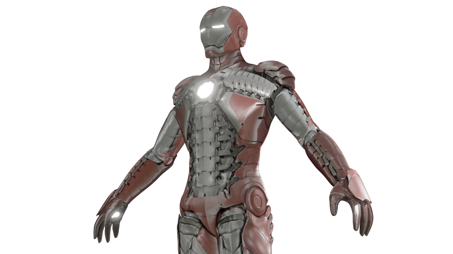 3D Ironman Marvel Model - TurboSquid 1671750