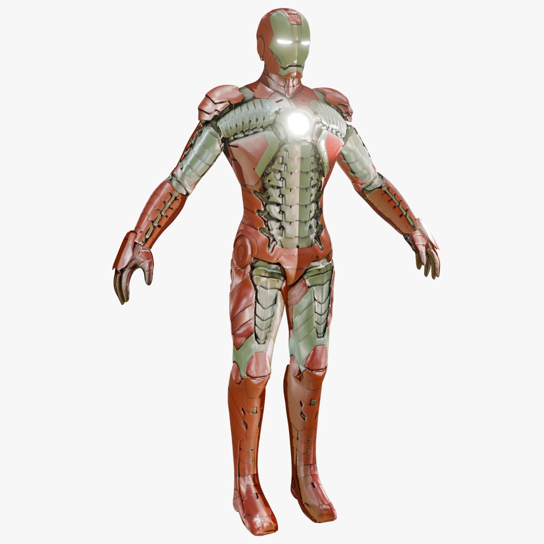 3D Ironman Marvel Model - TurboSquid 1671750