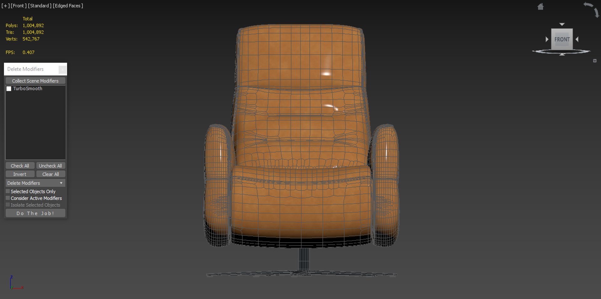 3D Karsten Small Chair Model - TurboSquid 2271998