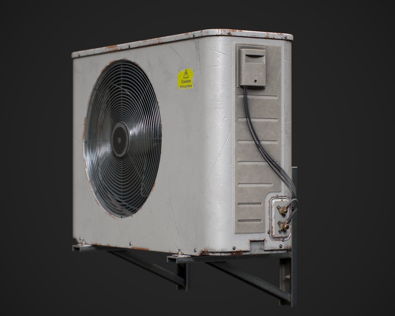 Outside Air Conditioner 3D Model - TurboSquid 2246494