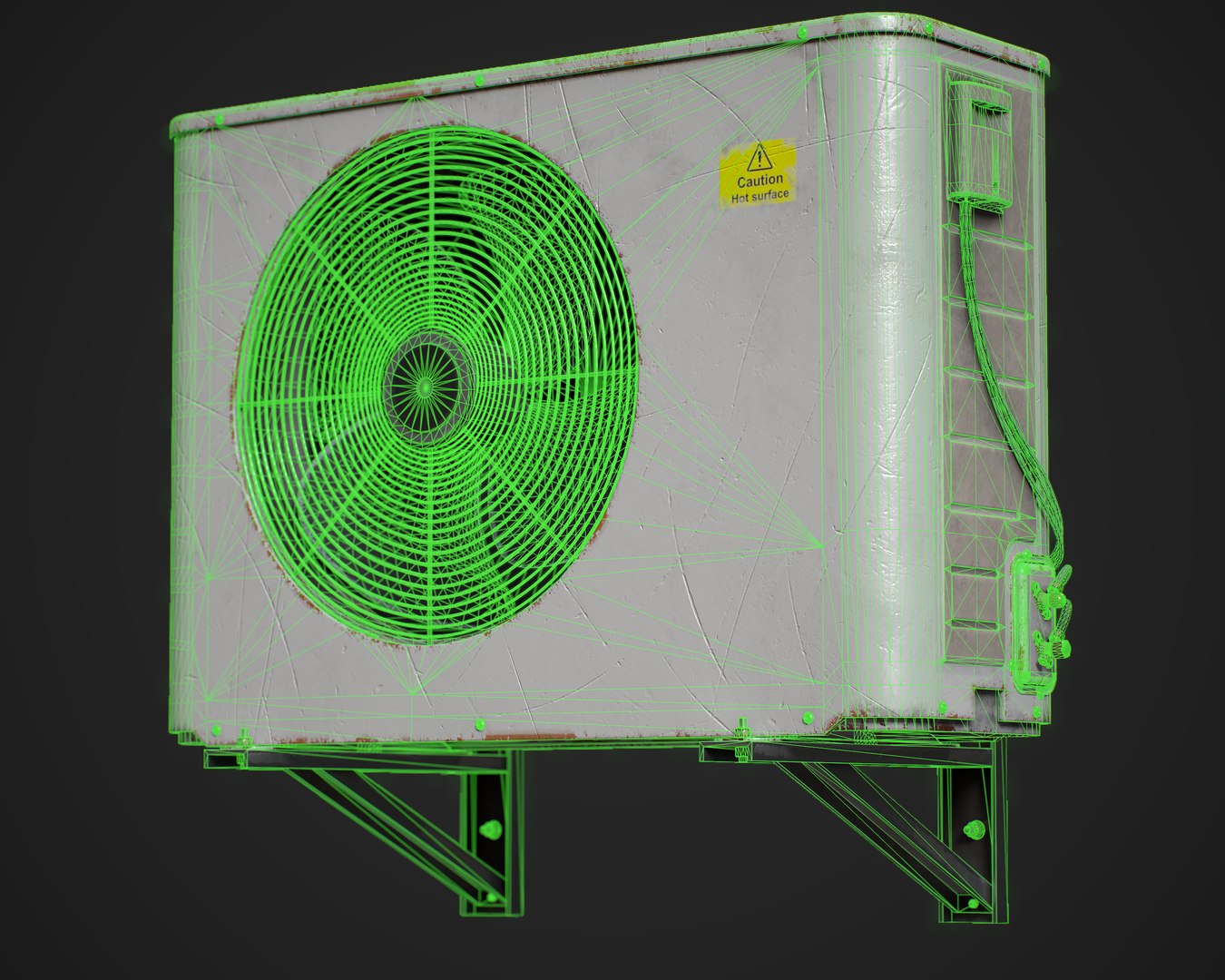 Outside Air Conditioner 3D Model - TurboSquid 2246494