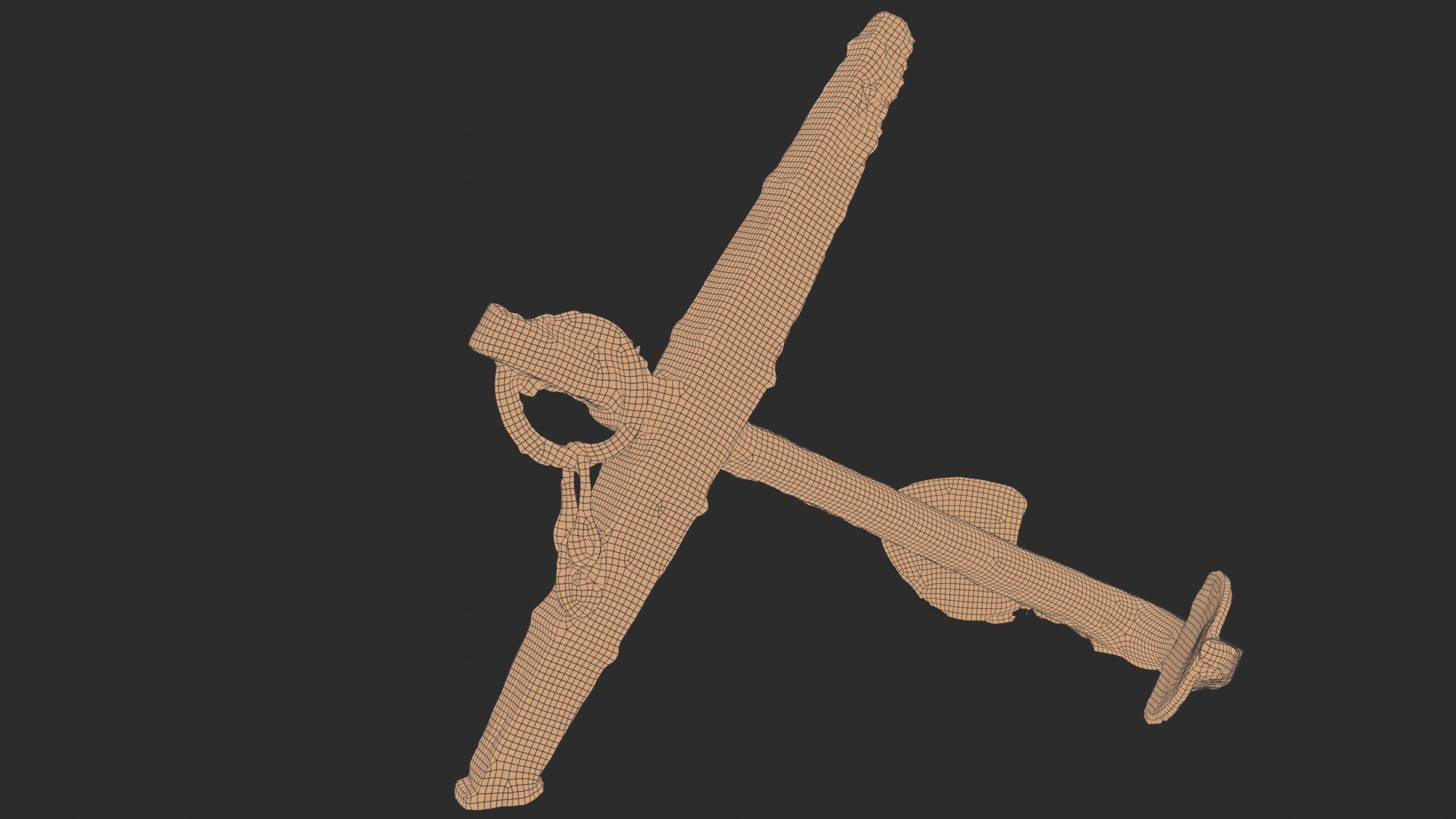 Rusty Anchor St-Malo 3D Model - TurboSquid 1786331