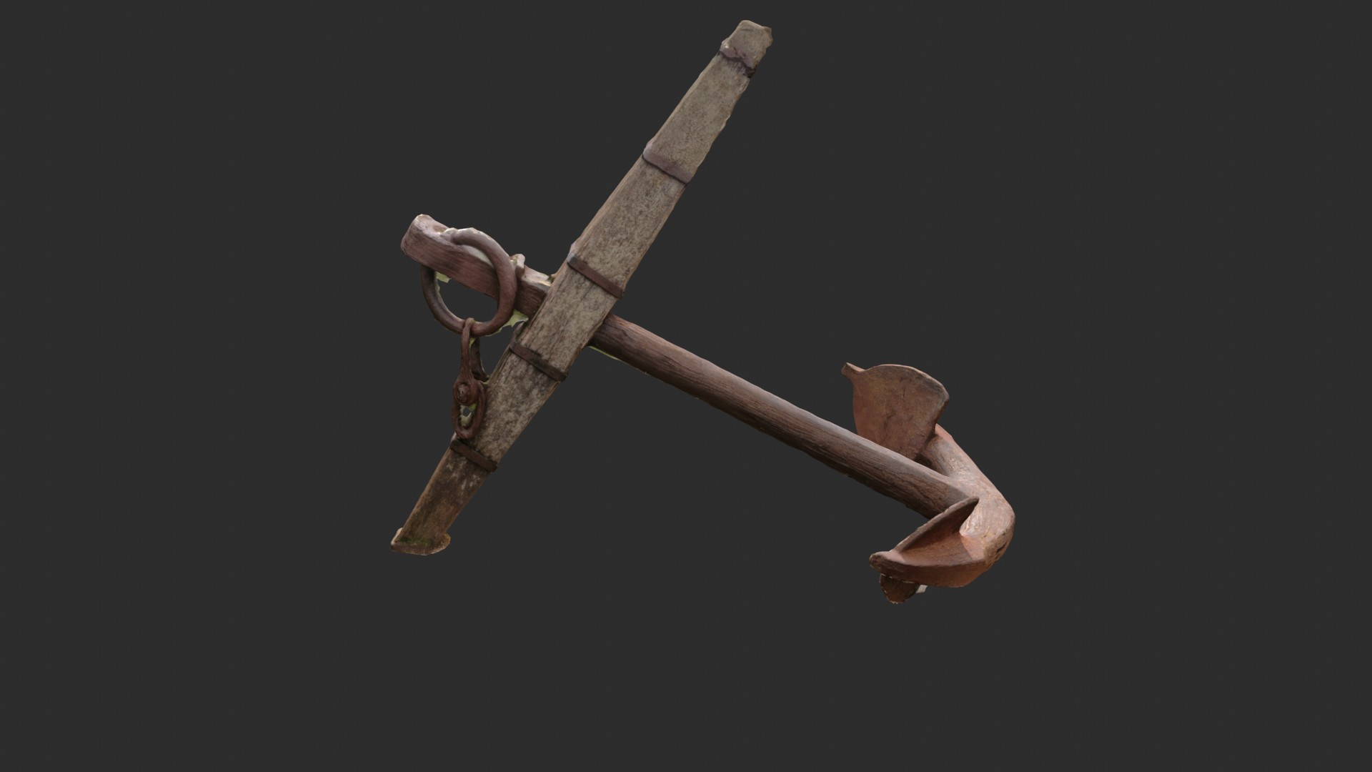 Rusty Anchor St-Malo 3D Model - TurboSquid 1786331