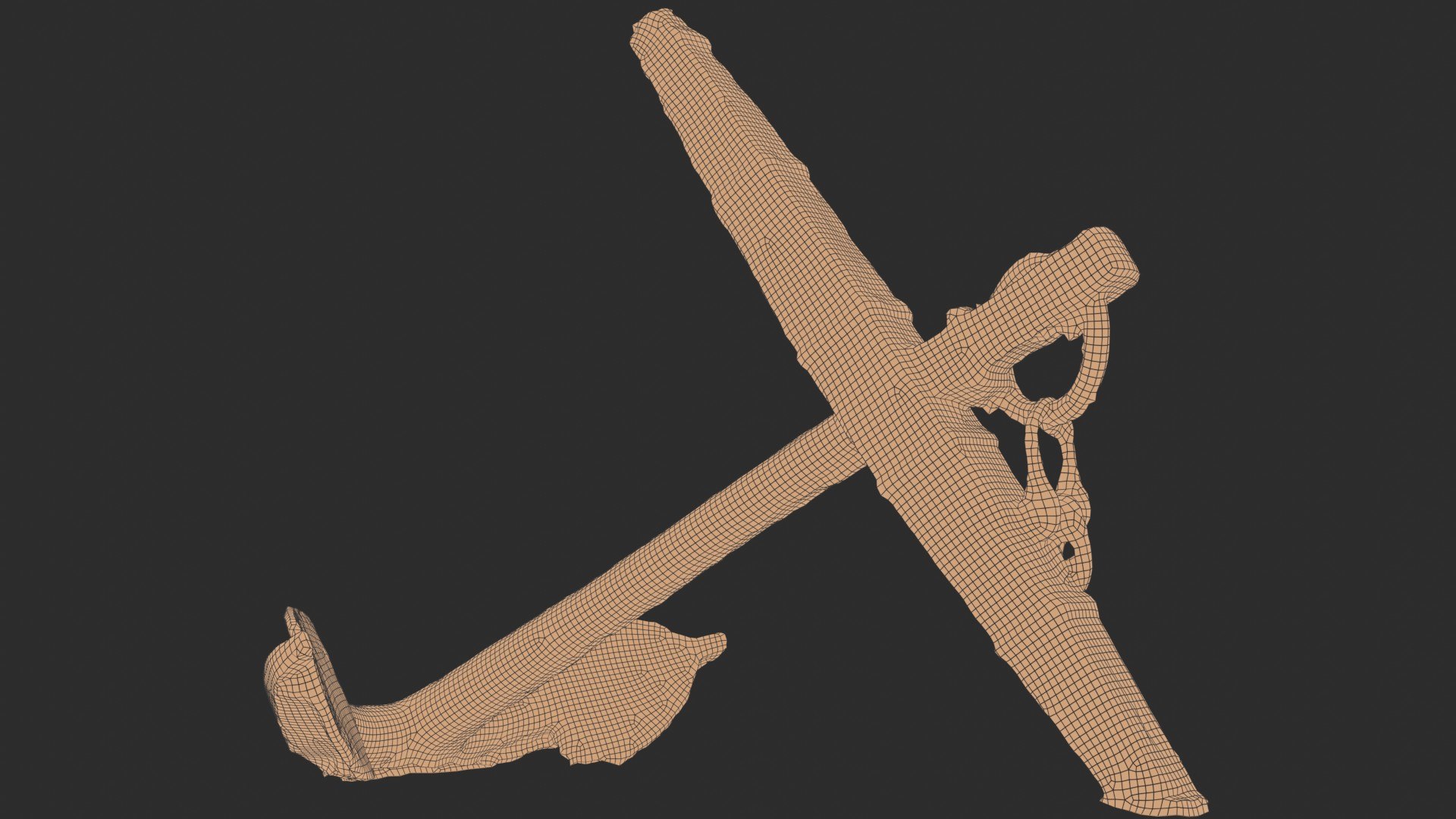 Rusty Anchor St-Malo 3D Model - TurboSquid 1786331