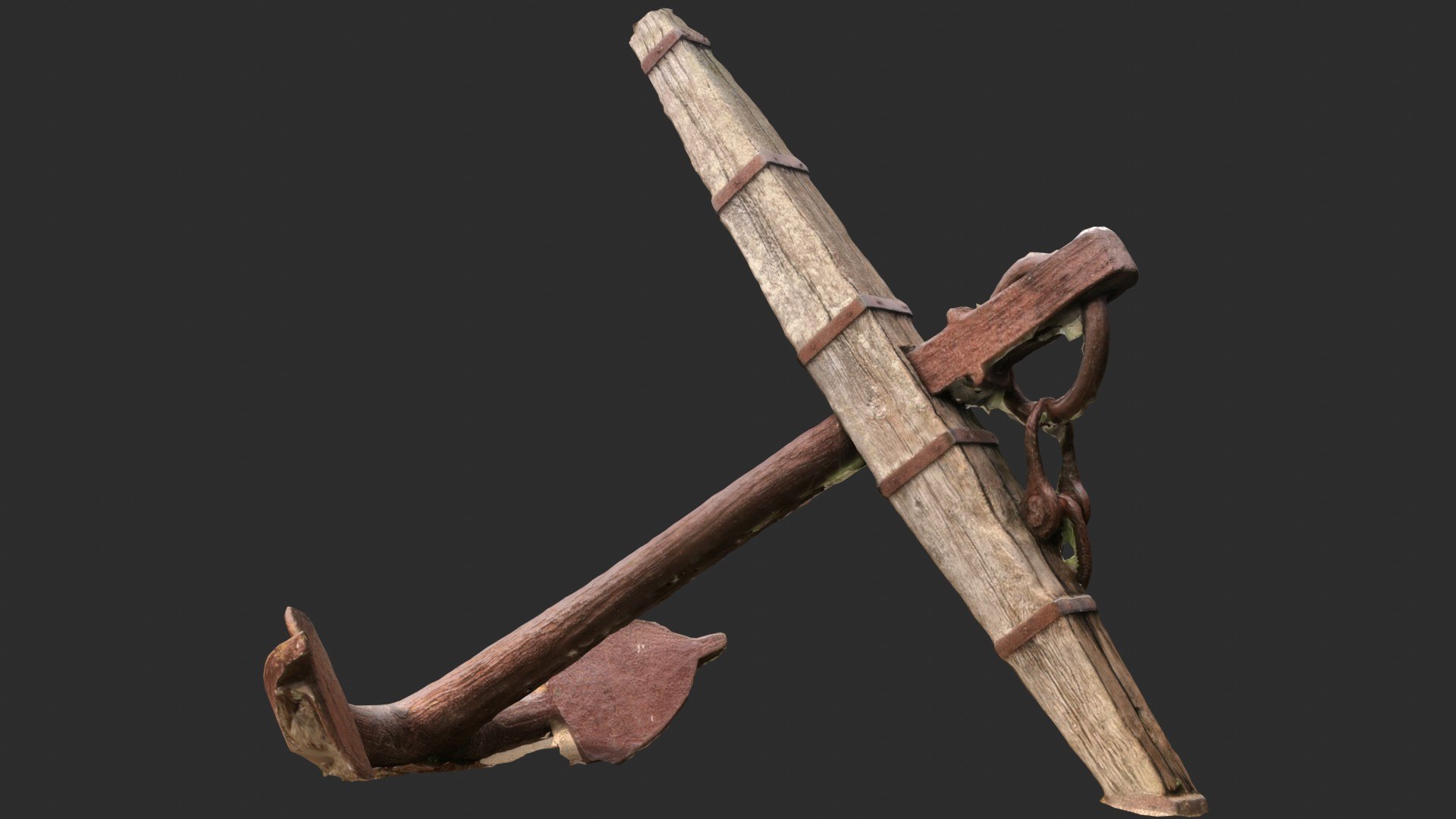 Rusty Anchor St-Malo 3D Model - TurboSquid 1786331