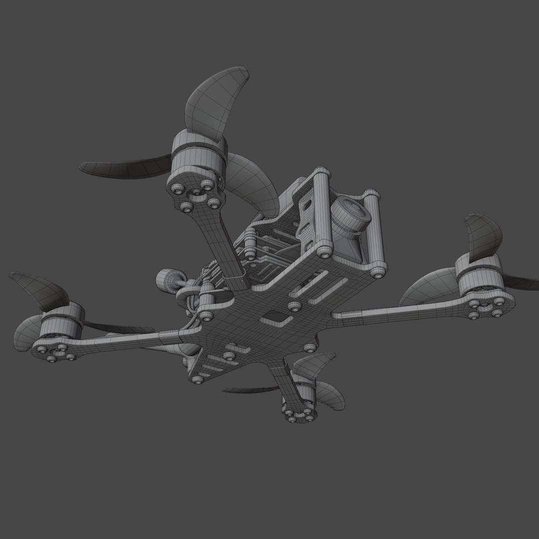 High Detailed and realistic 3d model of FPV Drone 3D - TurboSquid 2175915