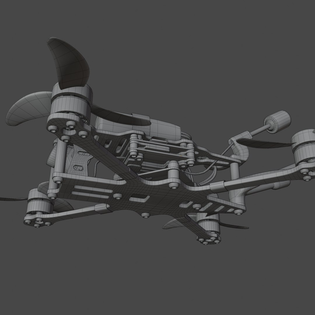 High Detailed and realistic 3d model of FPV Drone 3D - TurboSquid 2175915