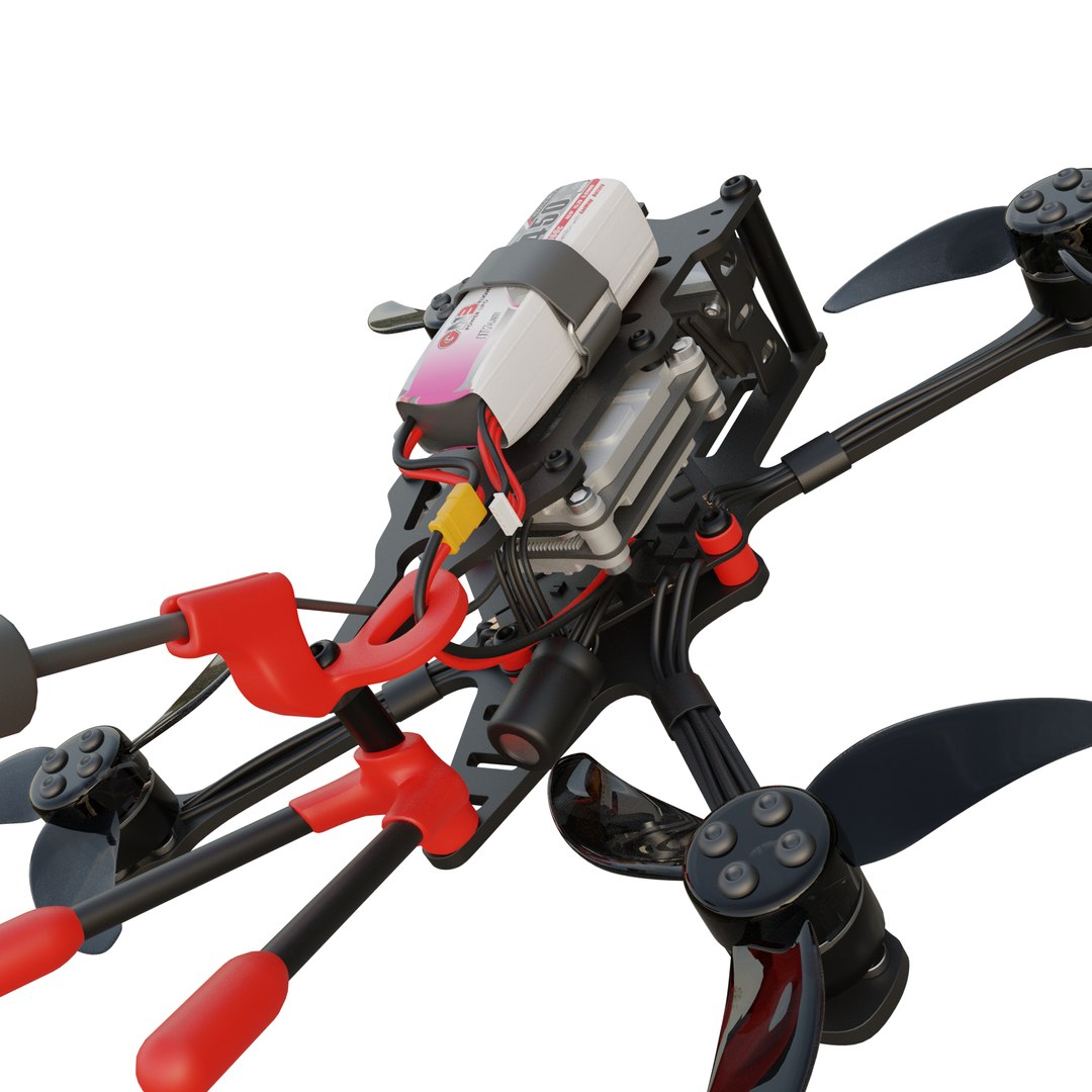 High Detailed and realistic 3d model of FPV Drone 3D - TurboSquid 2175915