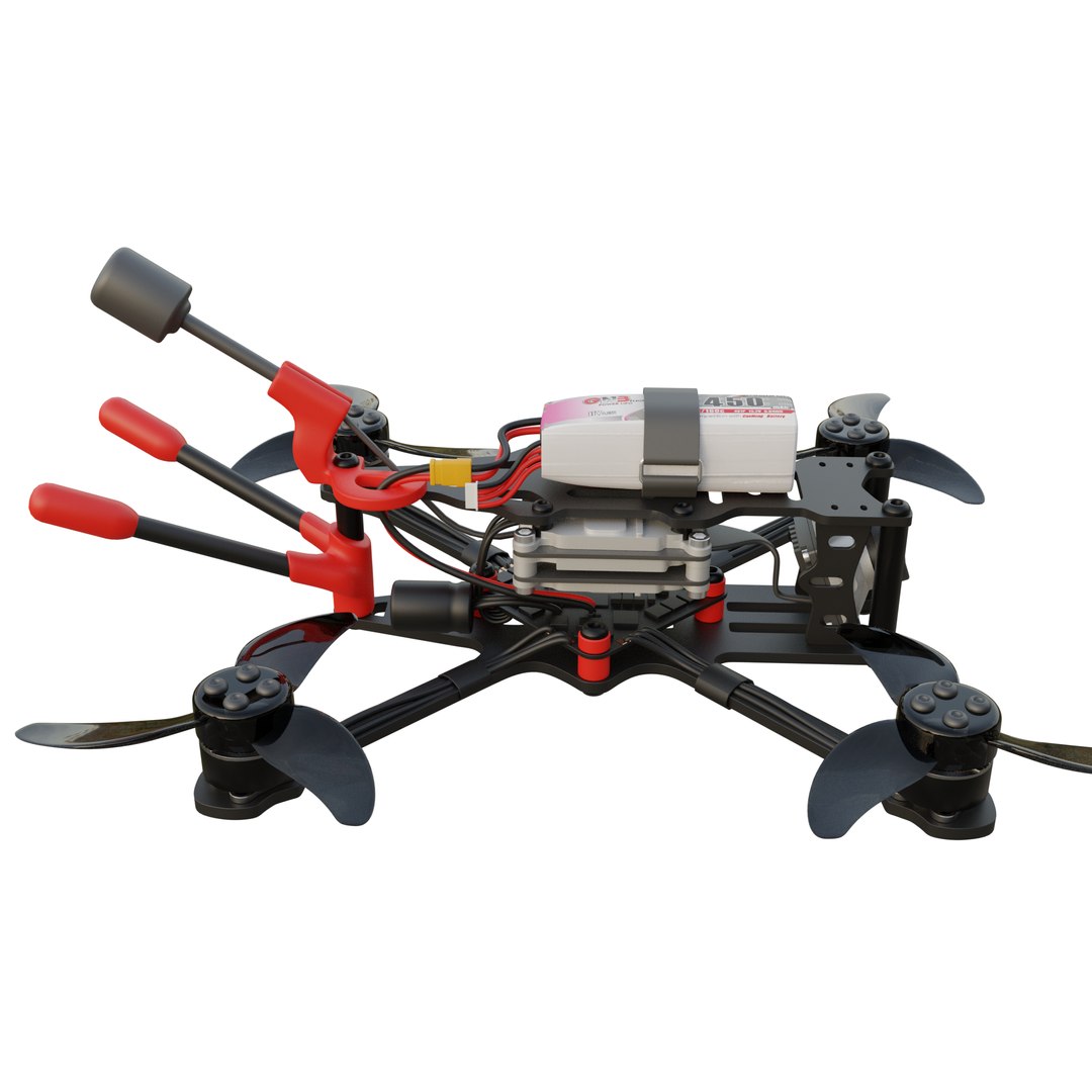 High Detailed and realistic 3d model of FPV Drone 3D - TurboSquid 2175915