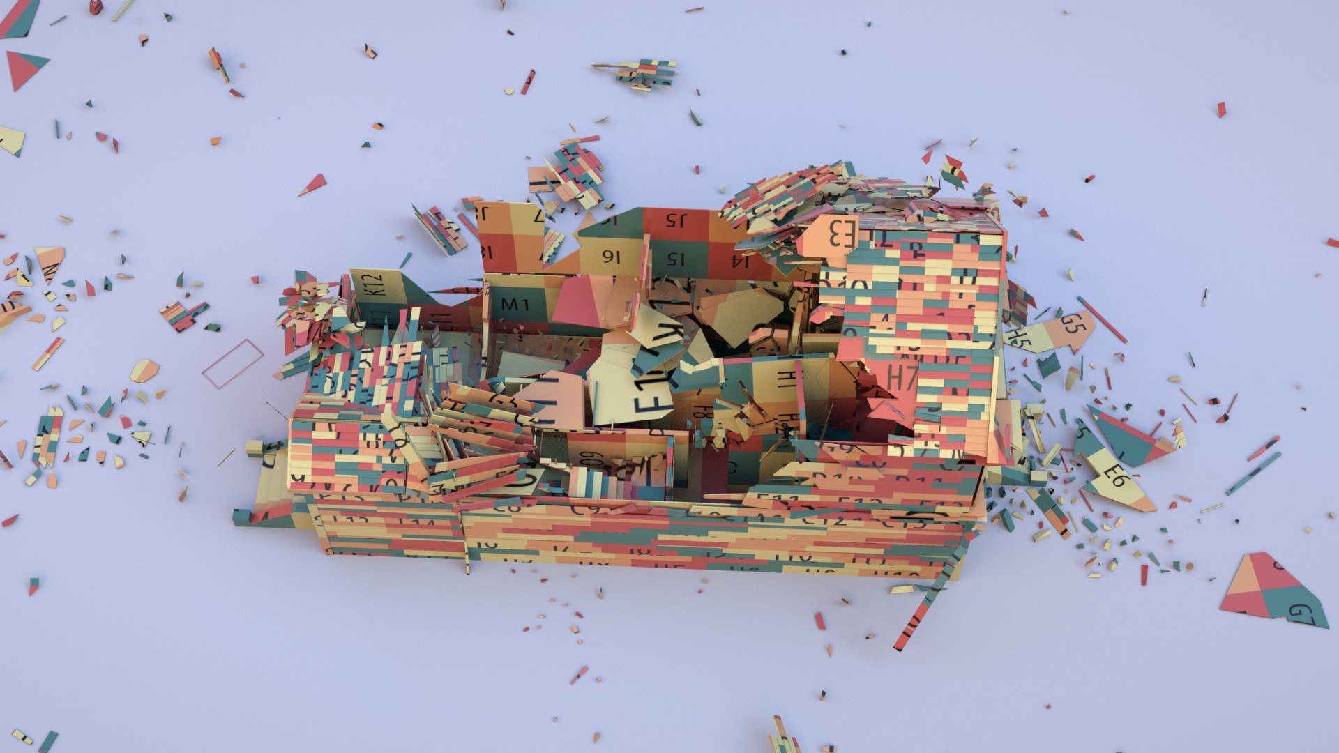 Destroyed House 3D Model - TurboSquid 1862780