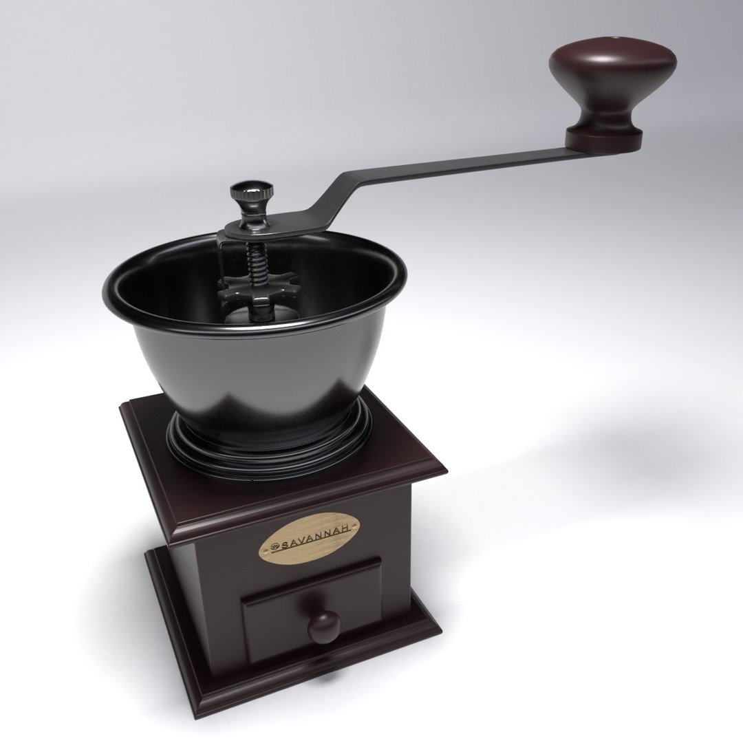 Classic Coffee Grinder Model - TurboSquid 1349267