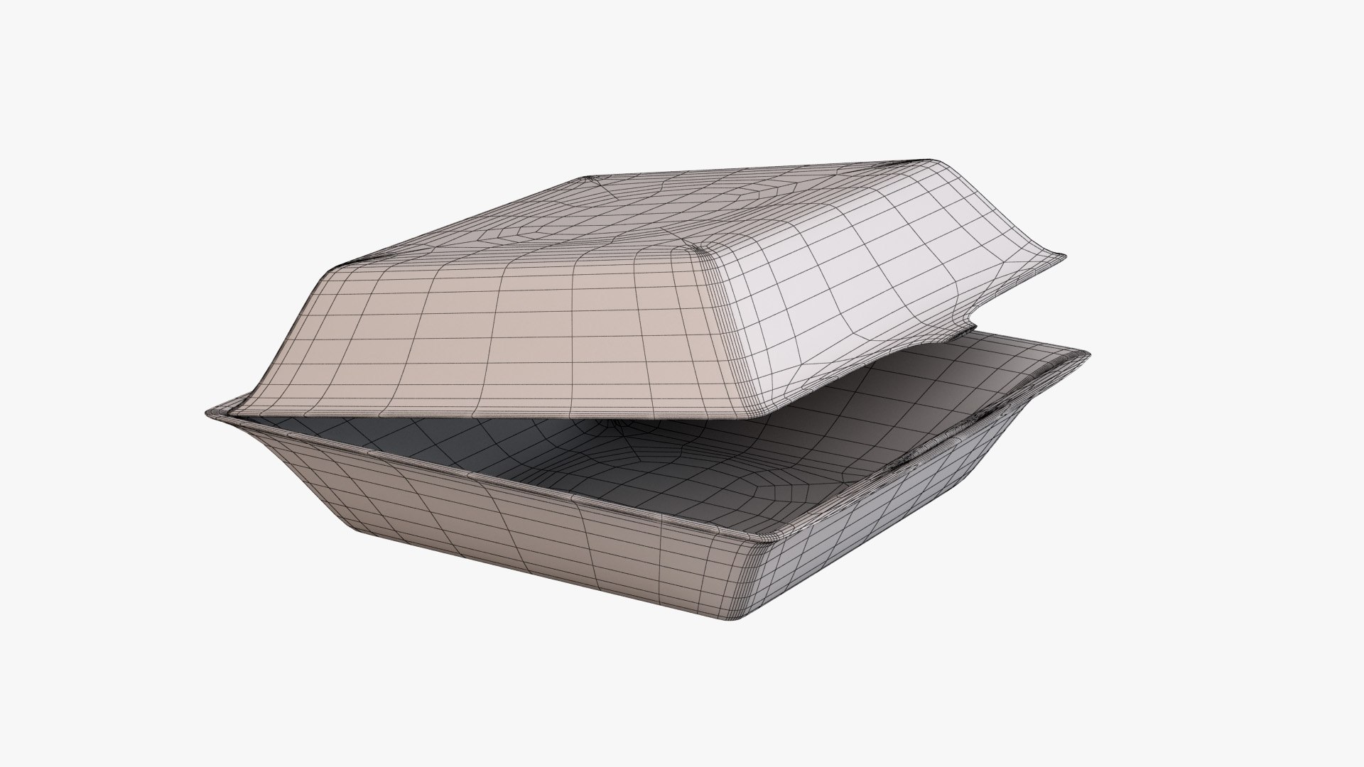 Food Takeout Box Model - TurboSquid 1800719