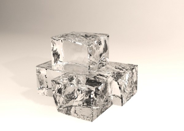 ice cube 3d model
