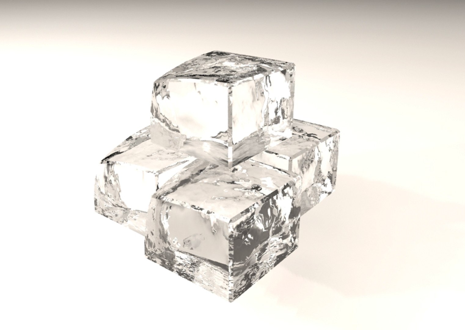 Ice Cube 3d Model
