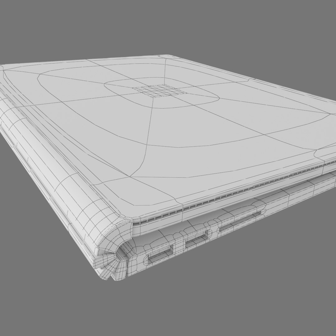 Surface Book 3d Model