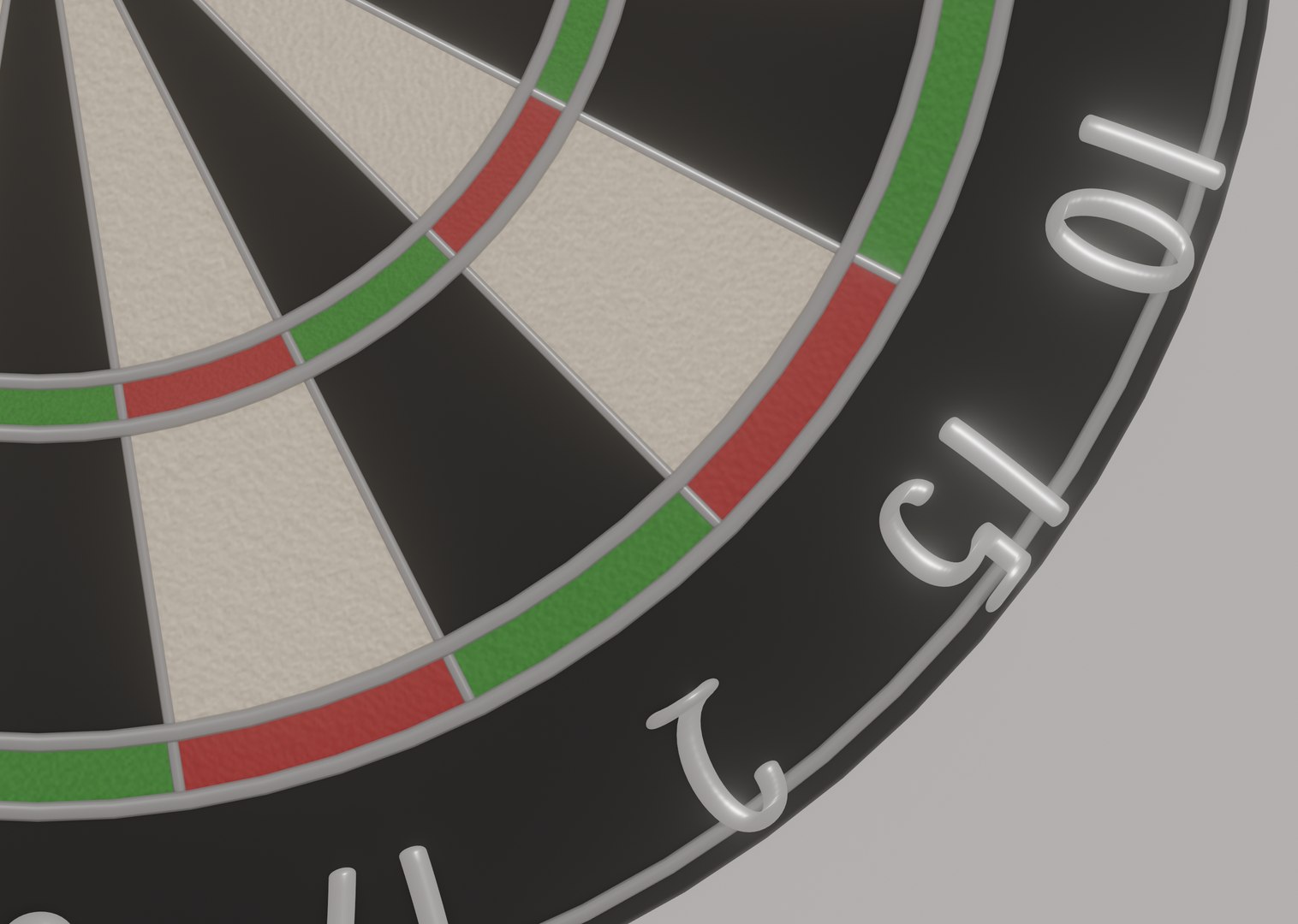 3D Dart Board Model - TurboSquid 2198425