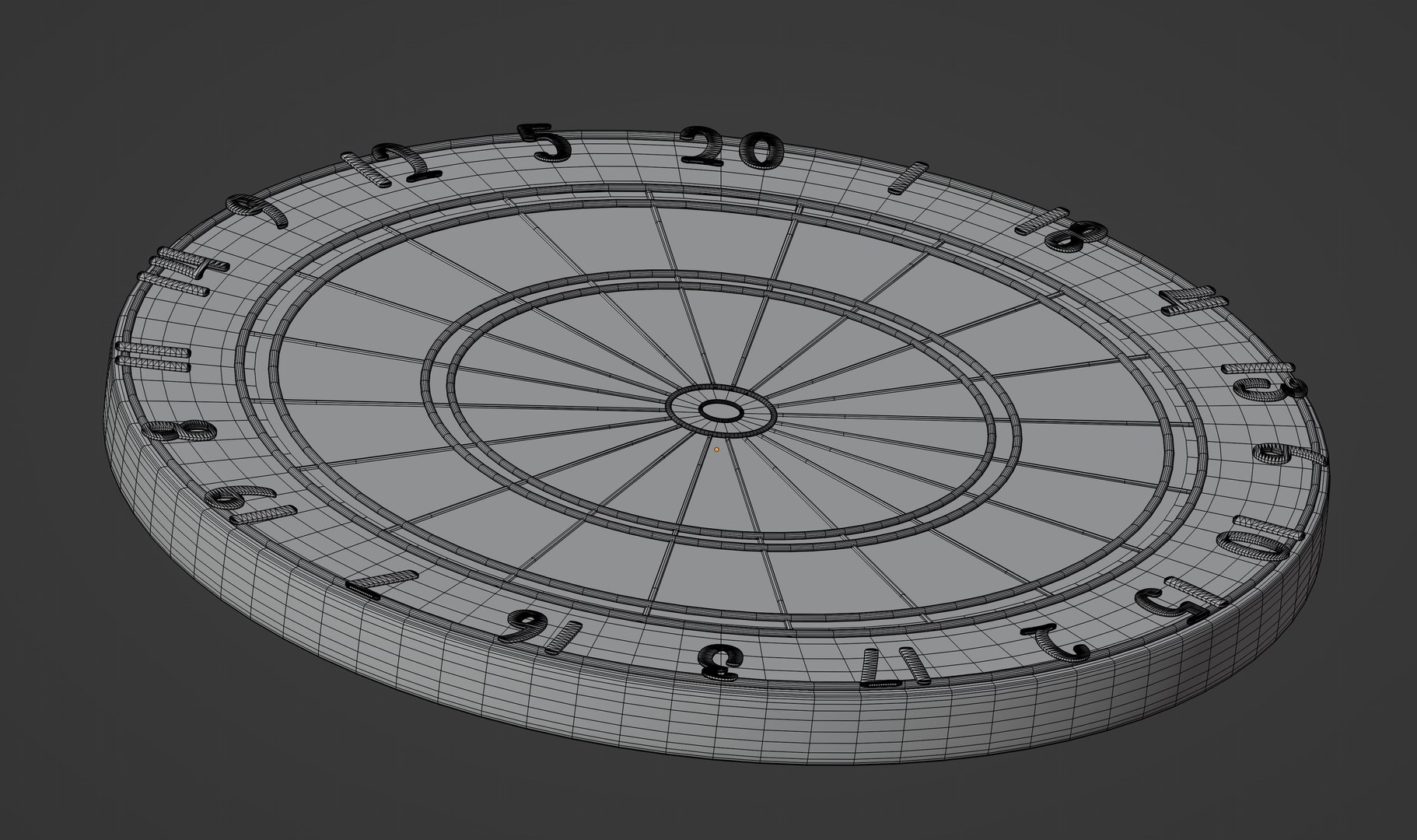 3D Dart Board Model - TurboSquid 2198425