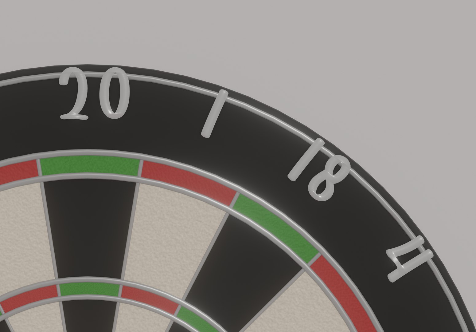 3D Dart Board Model - TurboSquid 2198425