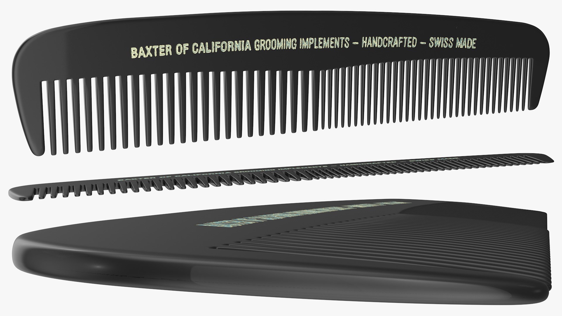 3D baxter california pocket comb model - TurboSquid 1625167