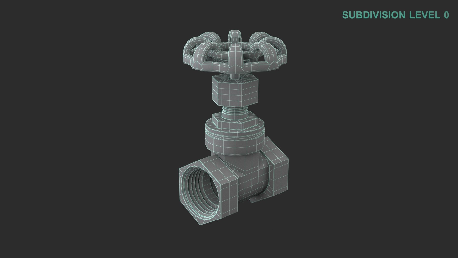 3D Pipe Valve Model - TurboSquid 2001421