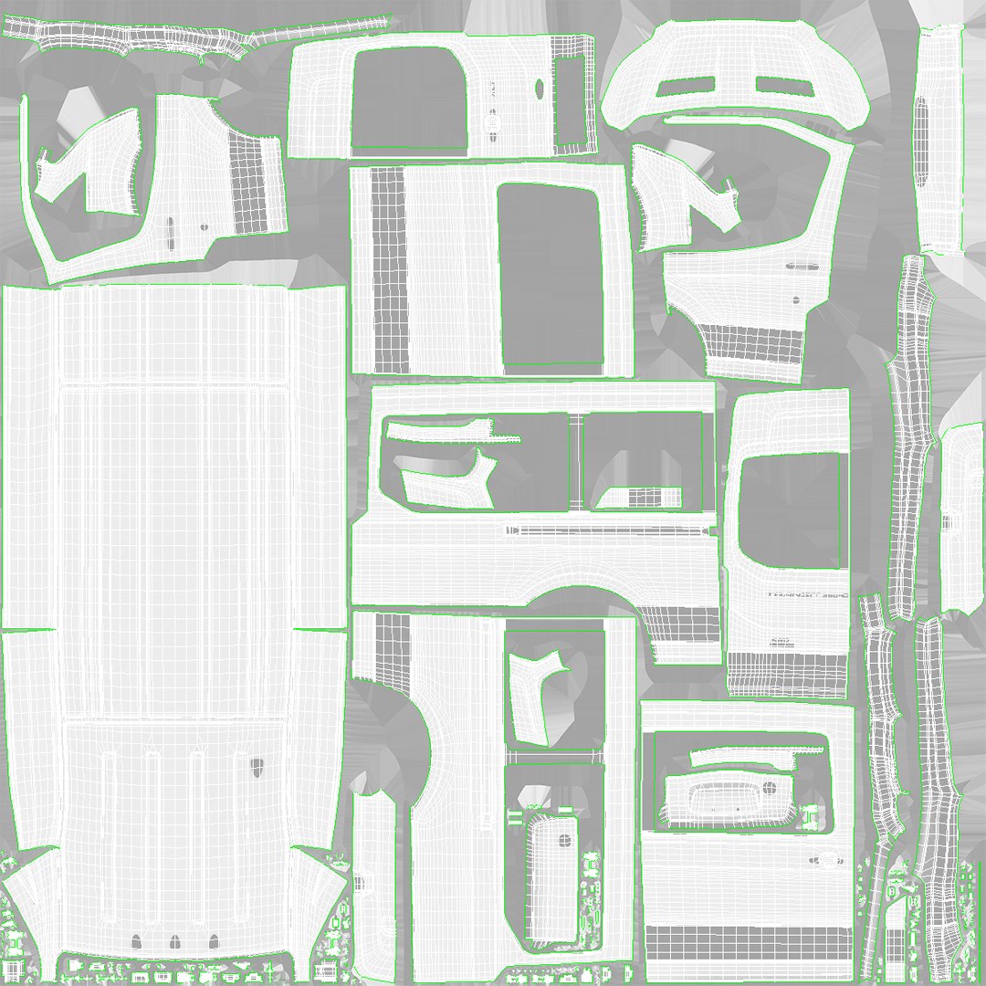 Ford Transit F350HD 2020 Bus 3D model - TurboSquid 2027538