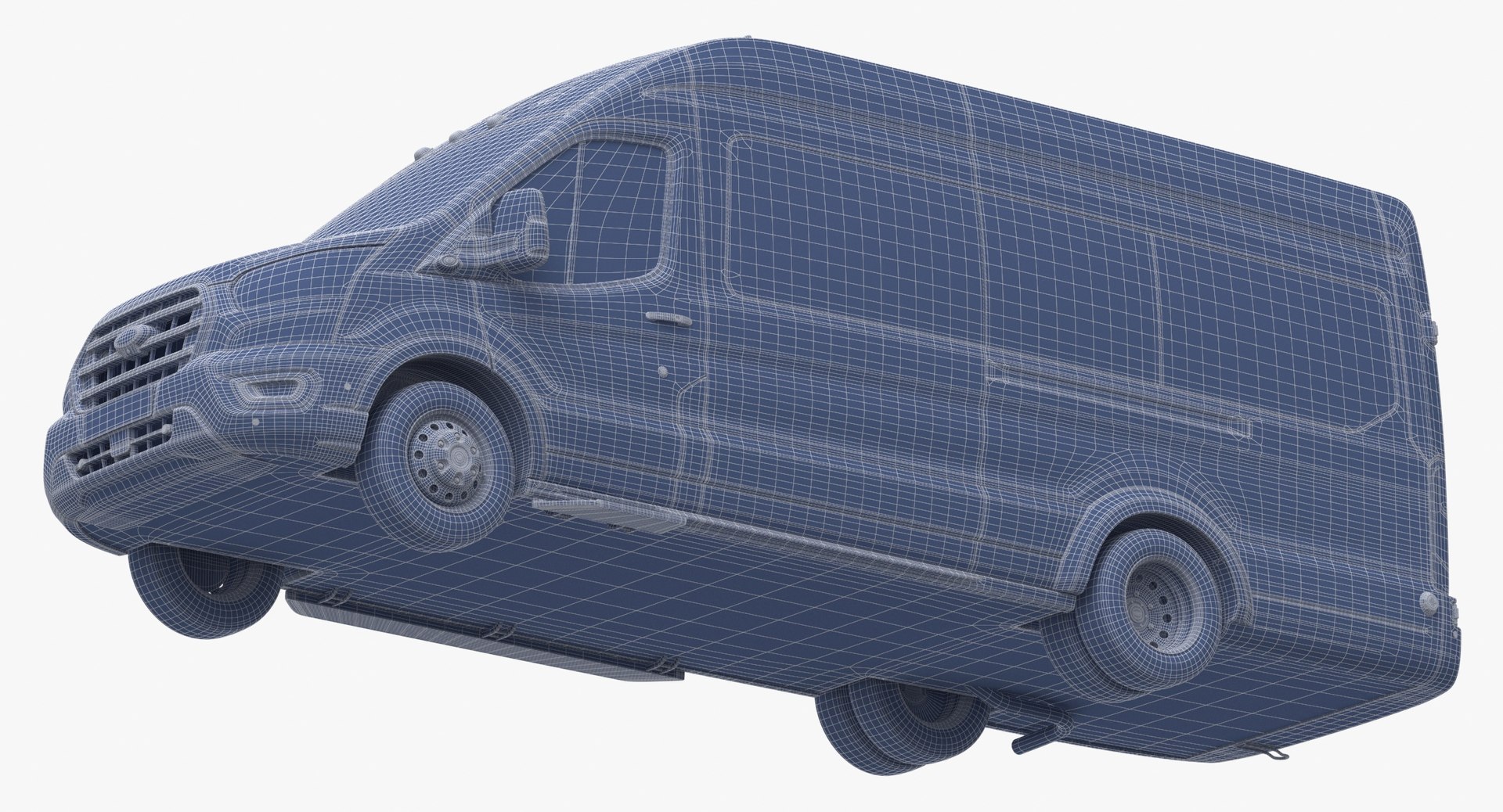 Ford Transit F350HD 2020 Bus 3D model - TurboSquid 2027538