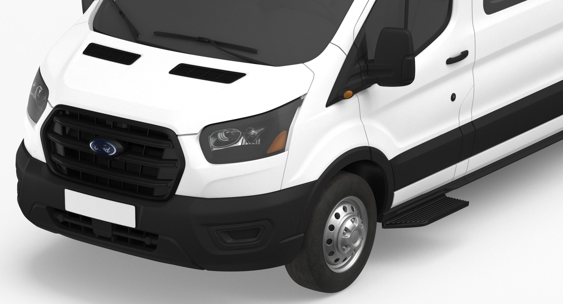 Ford Transit F350HD 2020 Bus 3D Model - TurboSquid 2027538