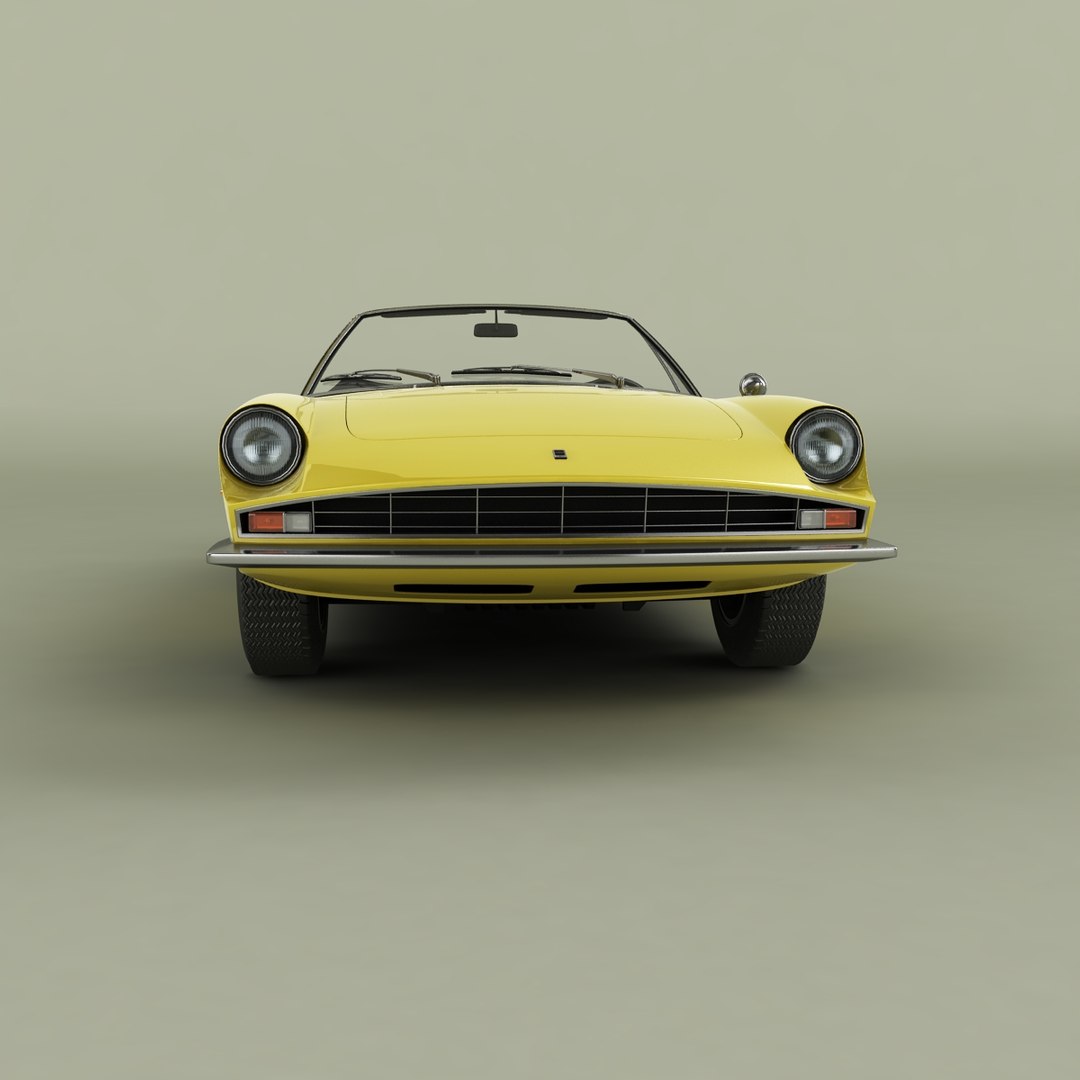 1971 Monteverdi Speed 375c 3D Model - TurboSquid 1630415