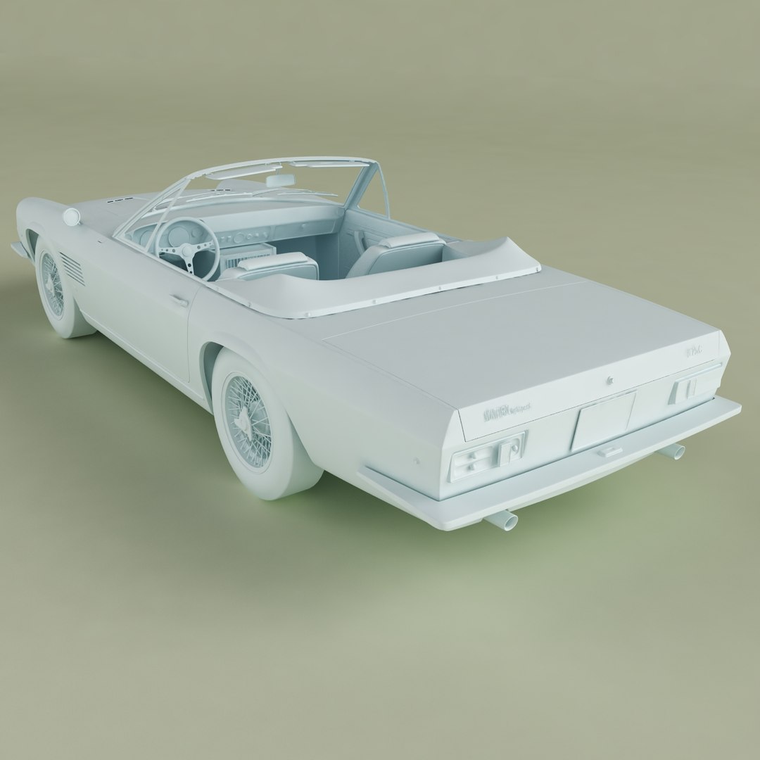 1971 Monteverdi Speed 375c 3D Model - TurboSquid 1630415