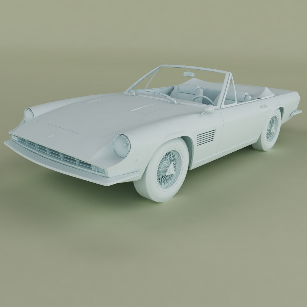 1971 Monteverdi Speed 375c 3D Model - TurboSquid 1630415