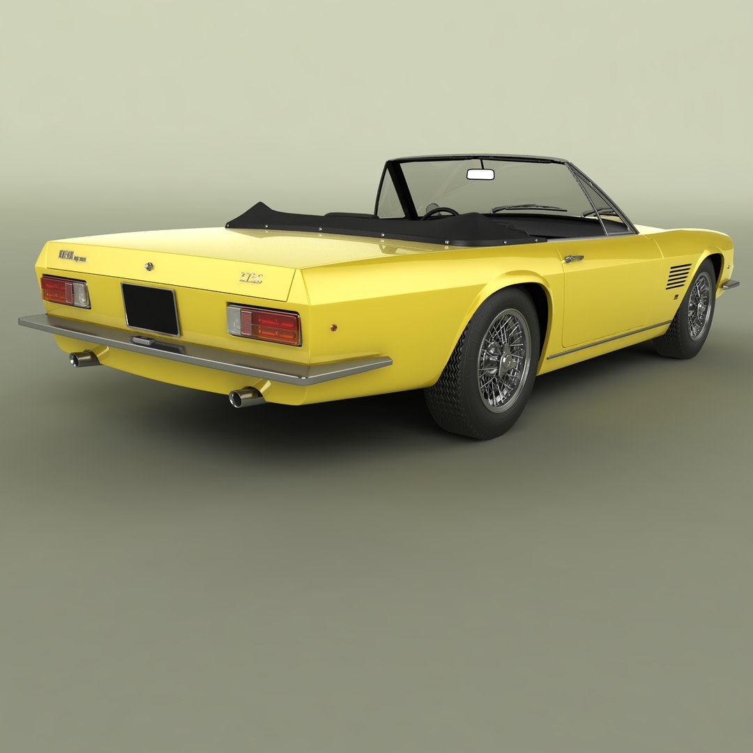 1971 Monteverdi Speed 375c 3D Model - TurboSquid 1630415