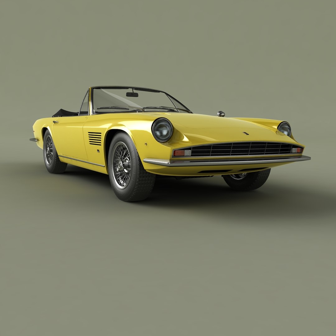1971 Monteverdi Speed 375c 3D Model - TurboSquid 1630415