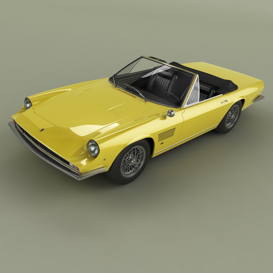 1971 Monteverdi Speed 375c 3D Model - TurboSquid 1630415
