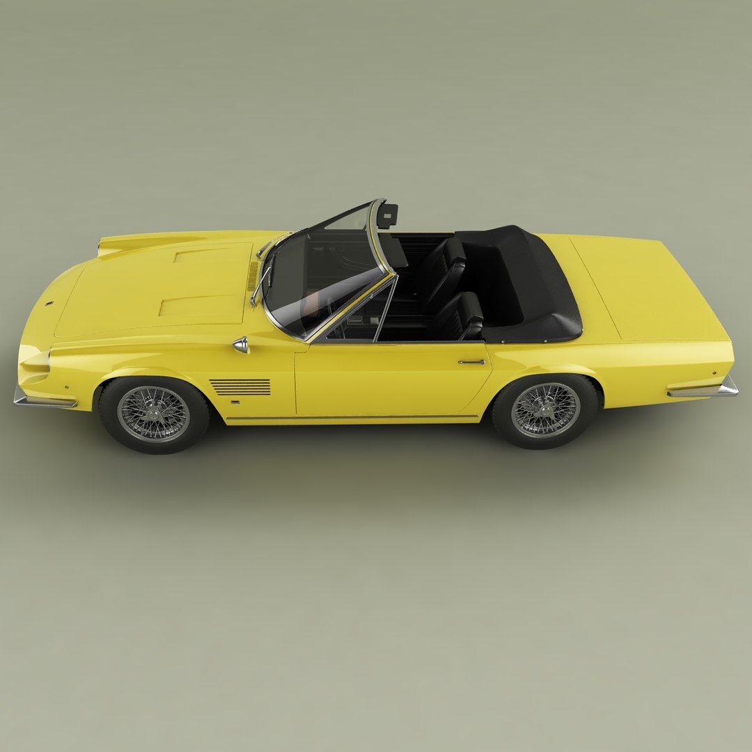 1971 Monteverdi Speed 375c 3D Model - TurboSquid 1630415