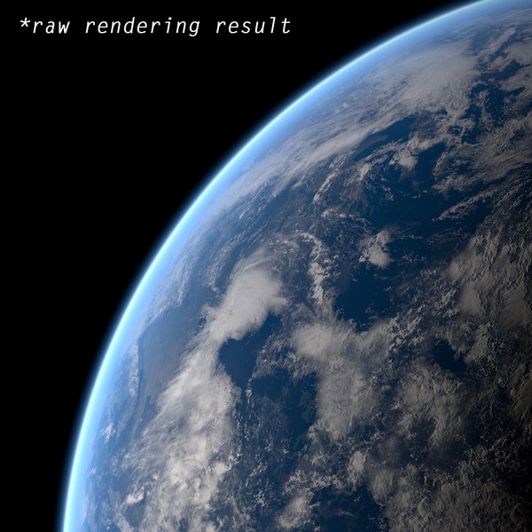 3d realistic planet earth