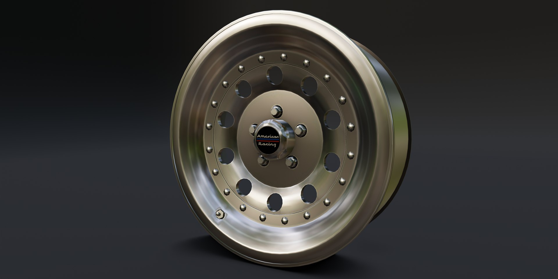 3D American Racing Outlaw II - TurboSquid 1988591