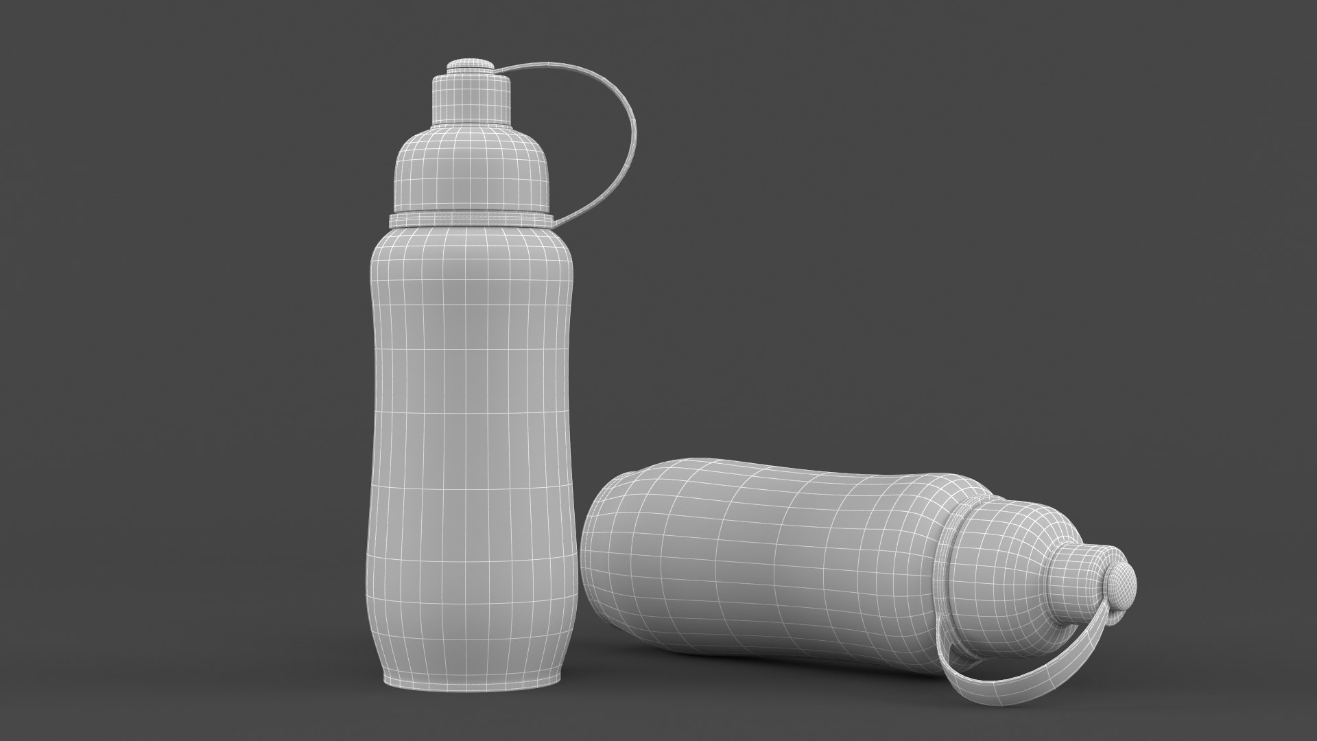 Water Bottle 3D Model - TurboSquid 2128615