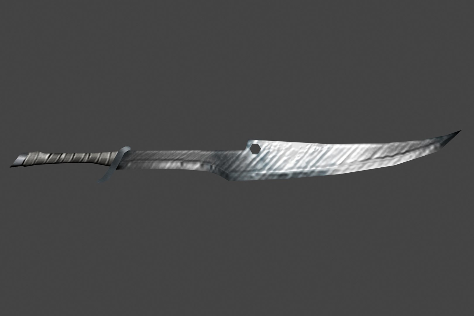 Maya Low-poly Sword