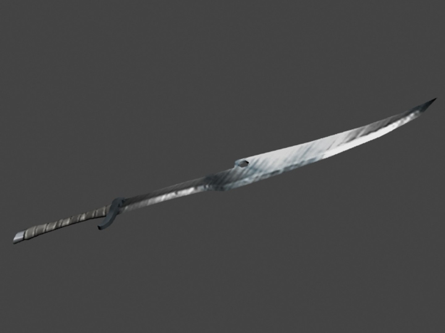 Maya Low-poly Sword