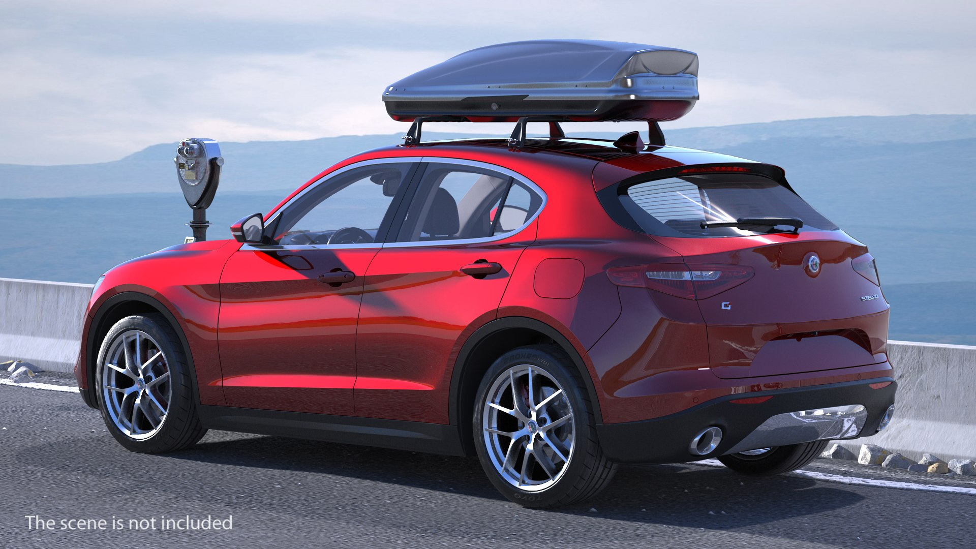 Car Roofbox Silver Generic 3D Model - TurboSquid 1298216