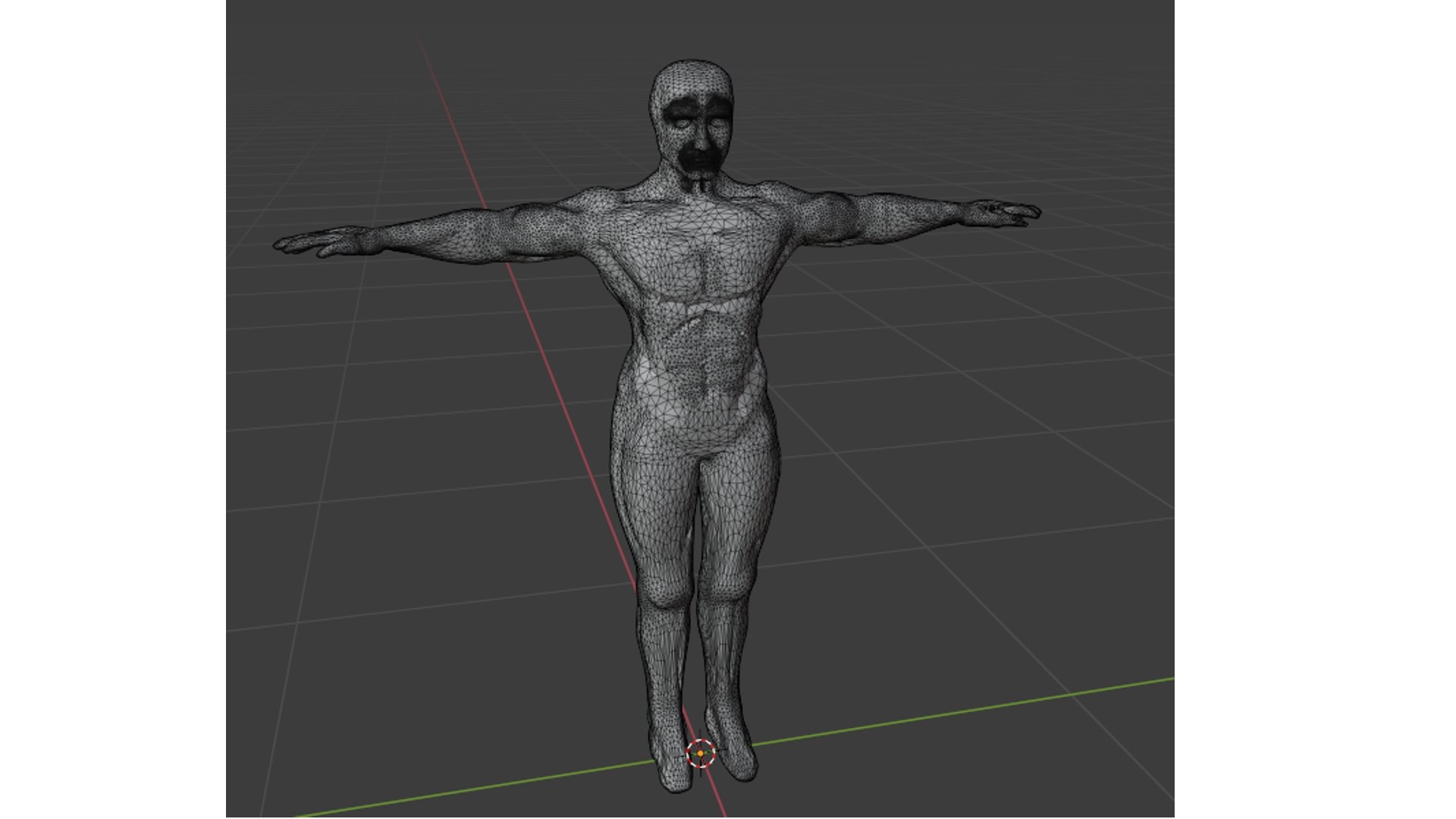 3D human base medium - TurboSquid 1678368