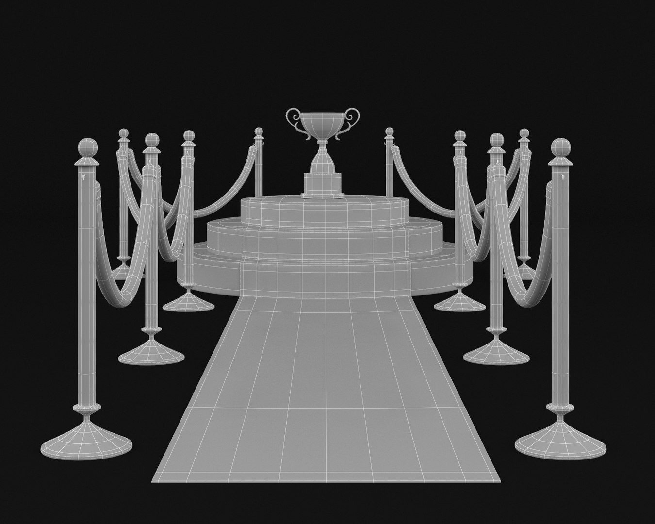 3D Model Red Carpet - TurboSquid 1282872