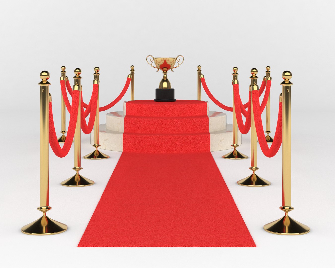 3D Model Red Carpet - TurboSquid 1282872