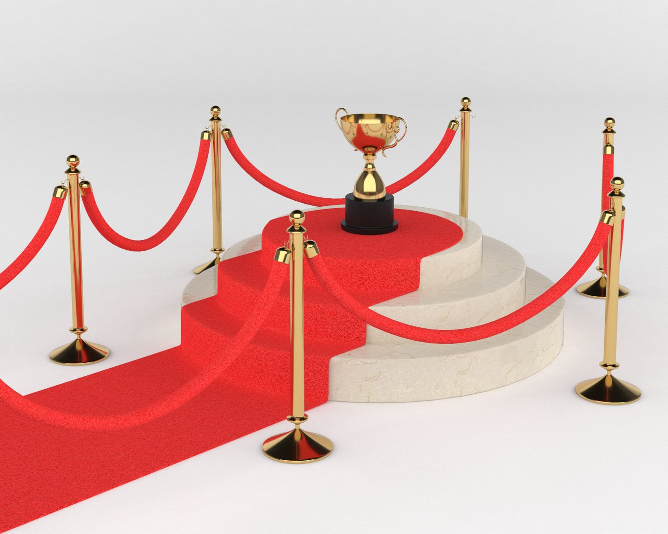 3D Model Red Carpet - TurboSquid 1282872