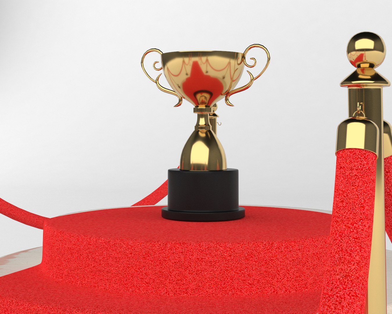 3D Model Red Carpet - TurboSquid 1282872