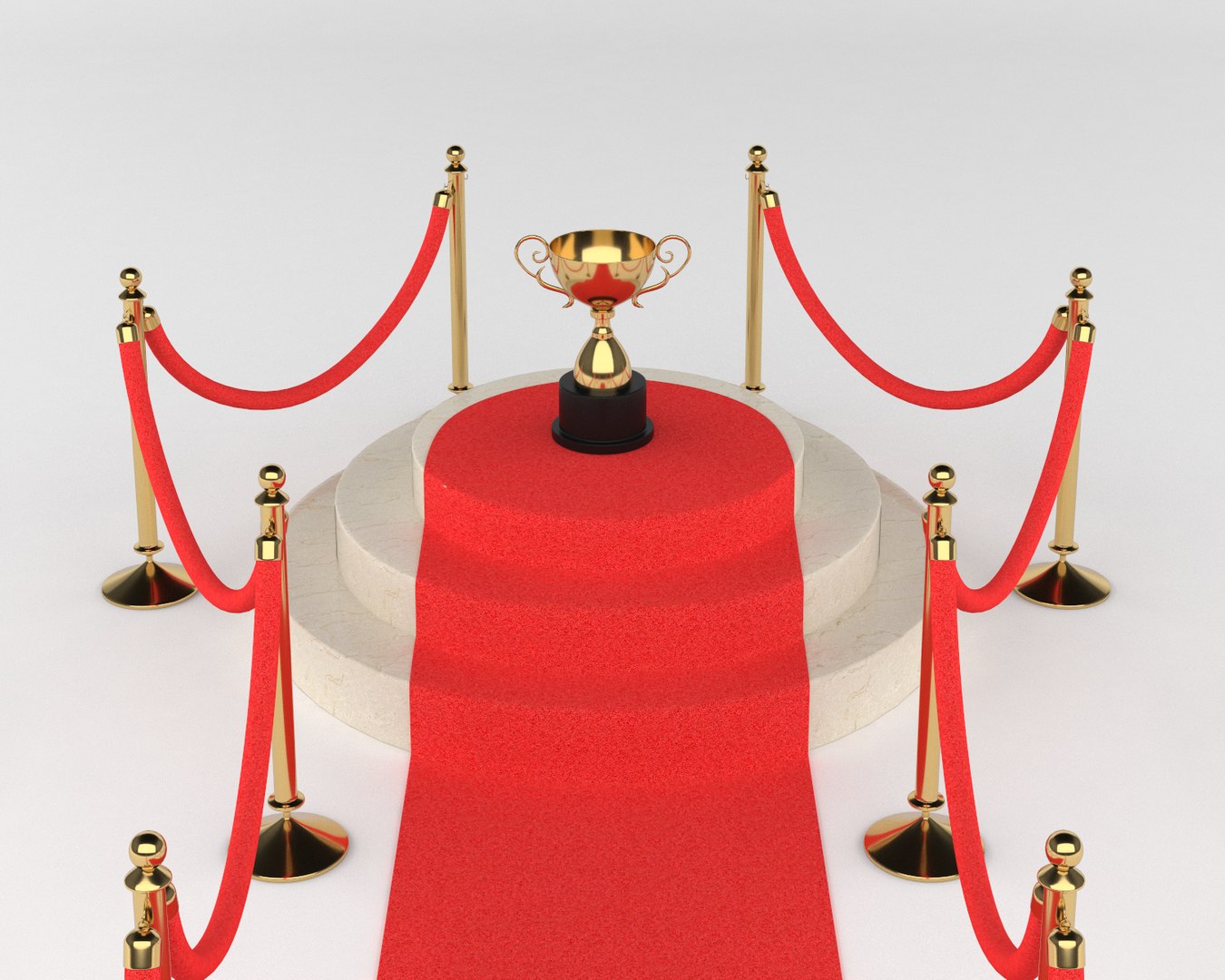 3D Model Red Carpet - TurboSquid 1282872