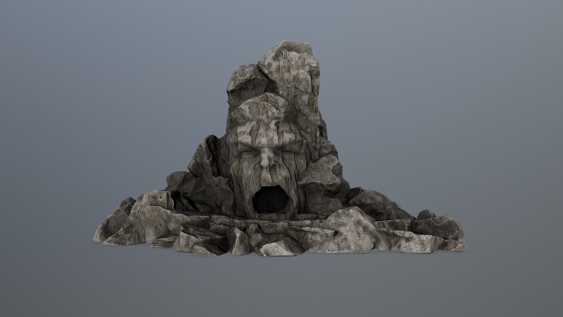 3D Model Rock Gate - TurboSquid 1441076